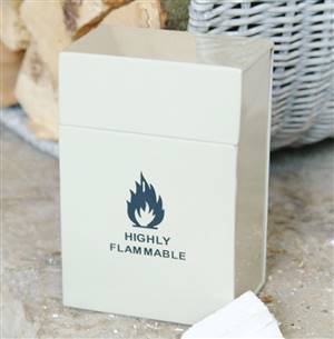 Firelighter box - Clay | Bliss and Bloom