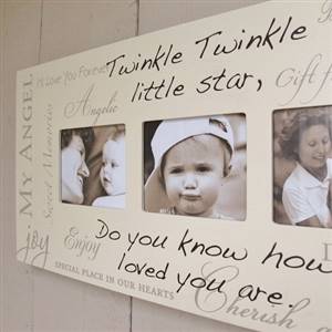 Twinkle Twinkle photo frame | Bliss and Bloom