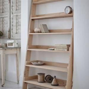 Garden Trading oak shelf ladder | Bliss and Bloom