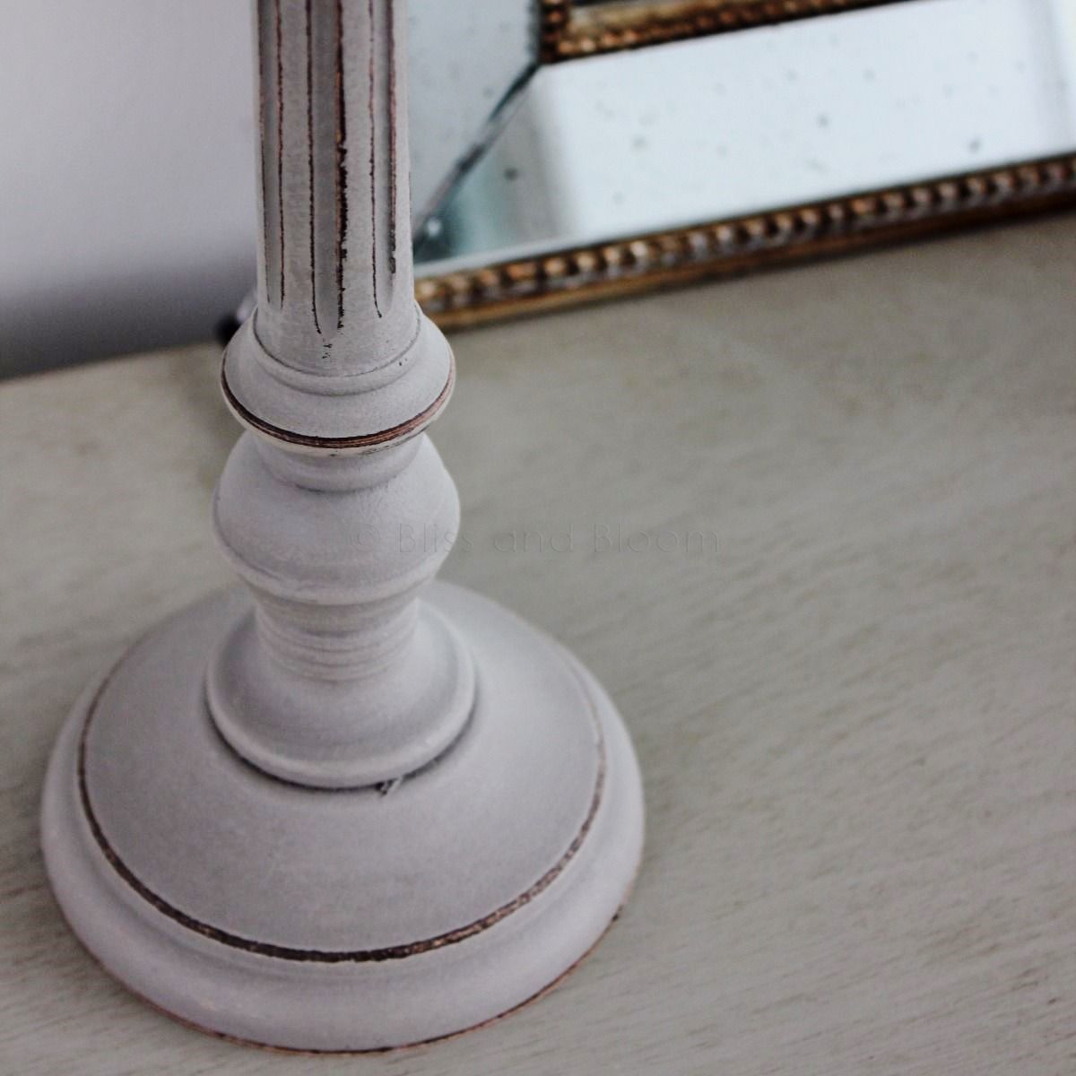 Grey Table Lamp Grey Shade | Bliss and Bloom