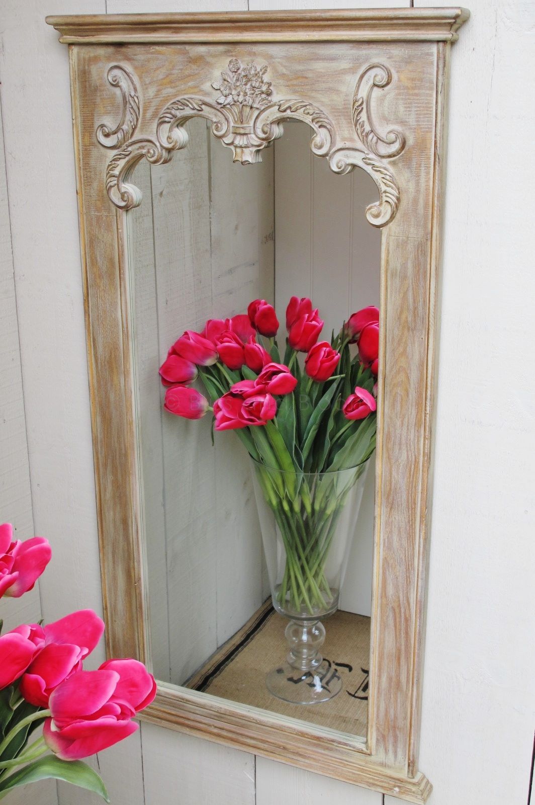 French style long wall mirror | Bliss and Bloom