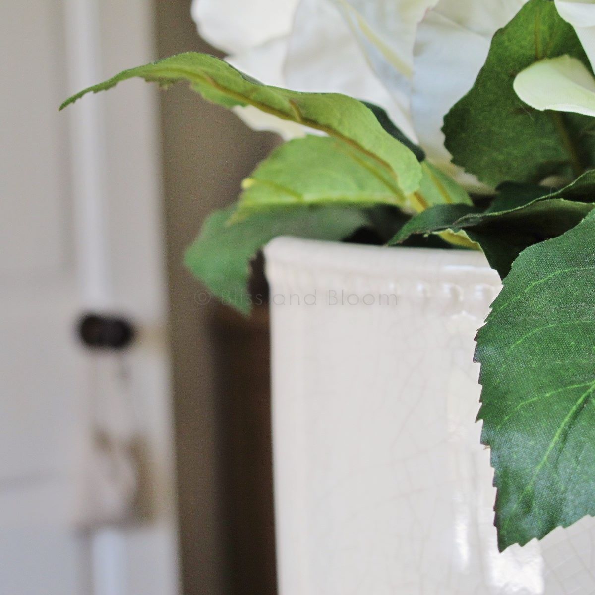 Large cream vase | Bliss and Bloom