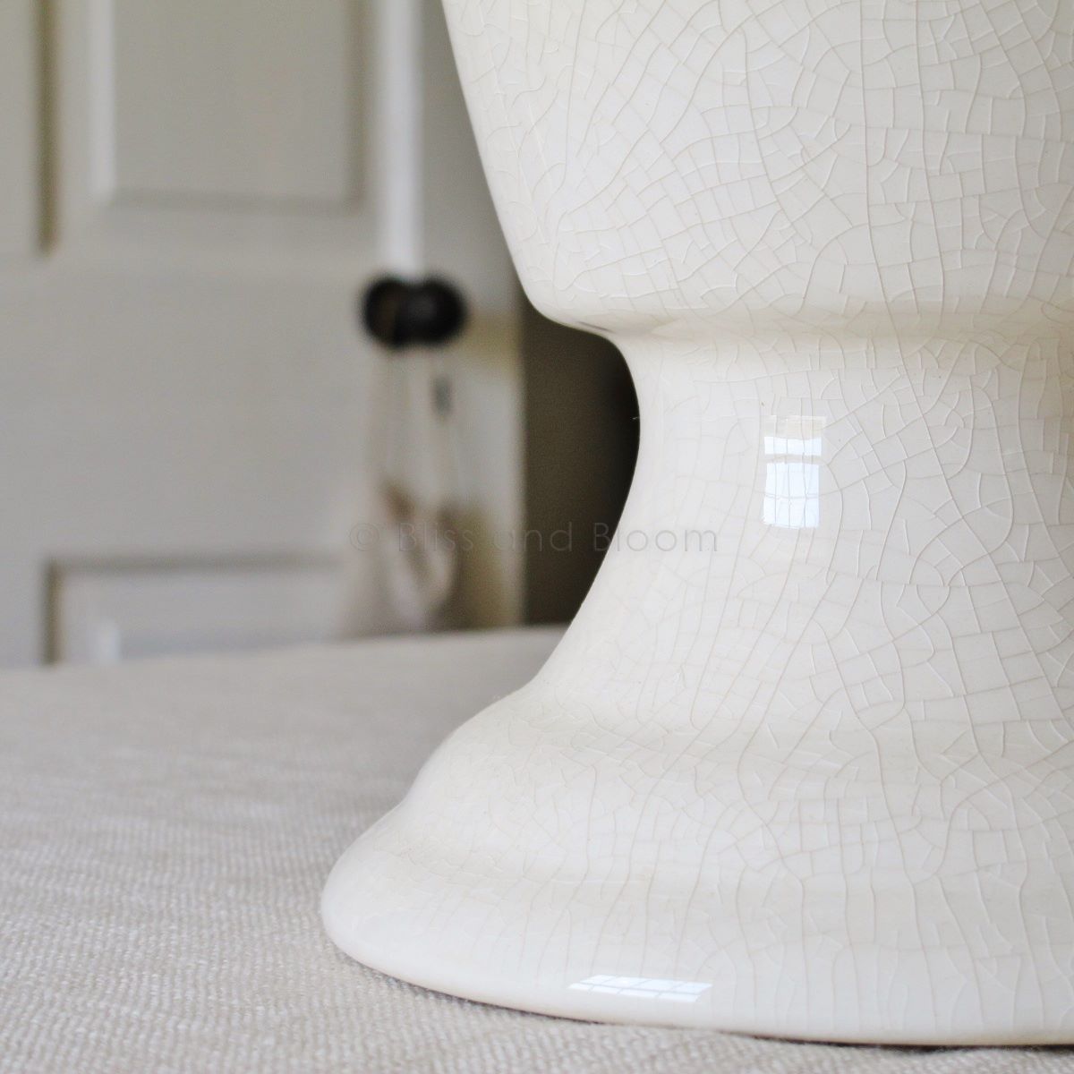 Large cream vase | Bliss and Bloom