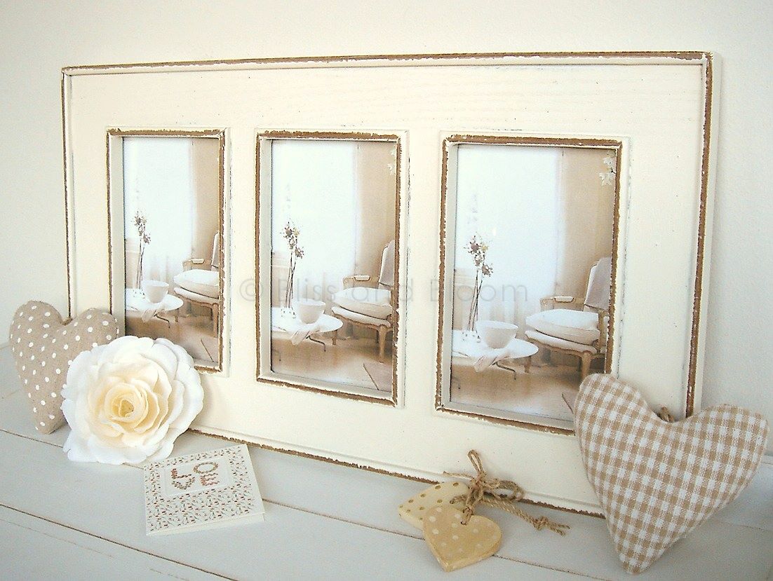 3 picture cream wall frame | Bliss and Bloom