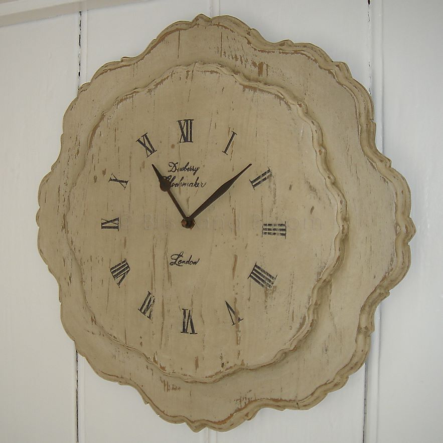 Large wooden wall clock | Bliss and Bloom