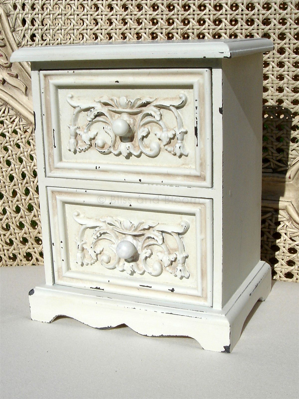 2 drawer storage chest | Bliss and Bloom