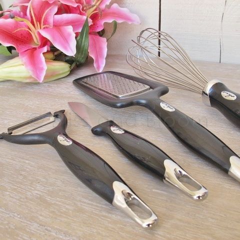 Black 4pc gadget set | Bliss and Bloom