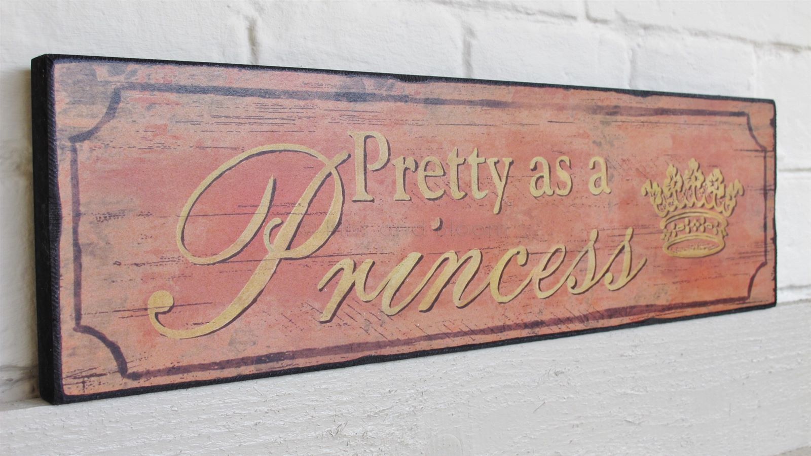Pretty as a Princess sign | Bliss and Bloom