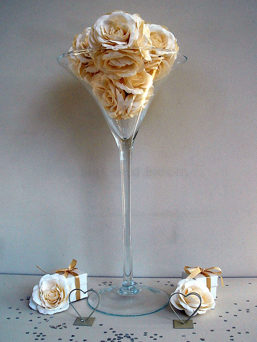 Medium martini cocktail vase | Bliss and Bloom