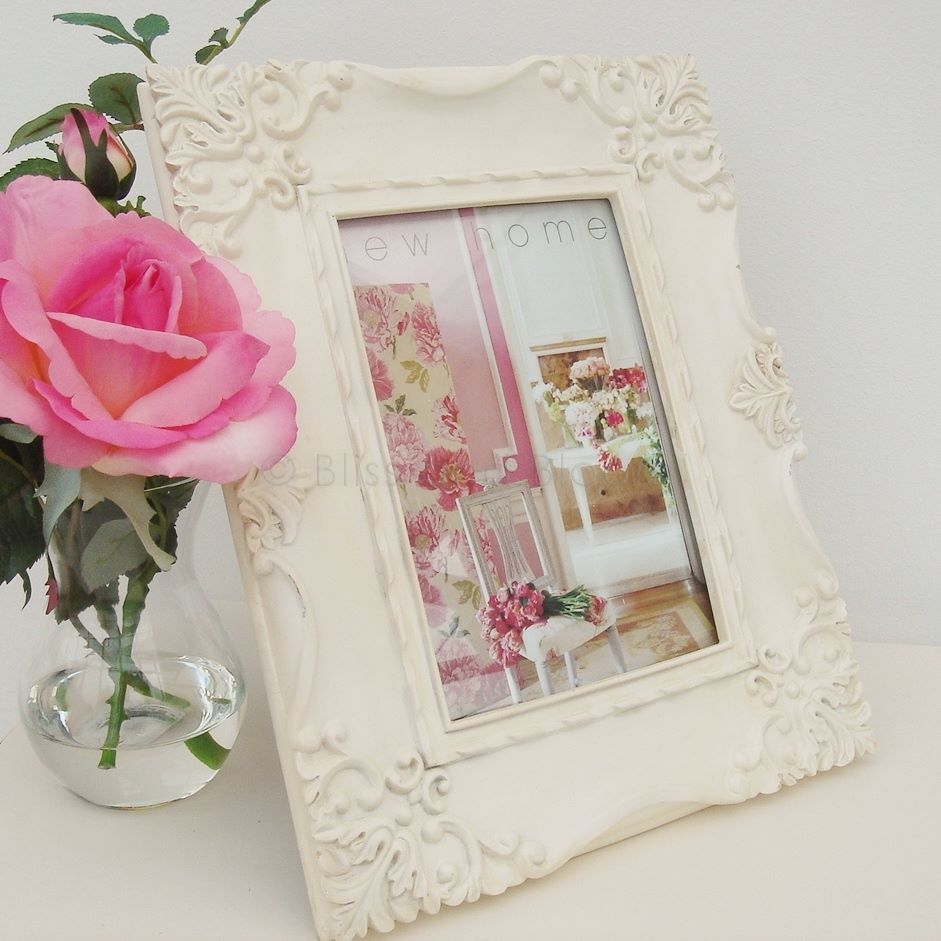 Baroque cream photo frame | Bliss and Bloom