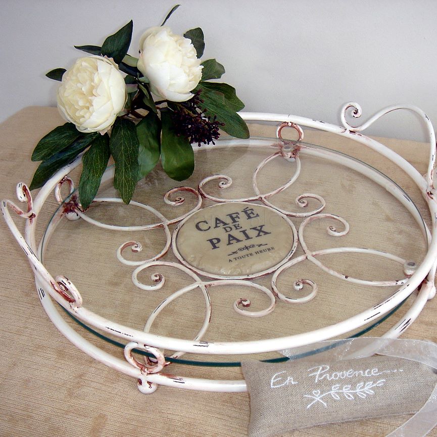 French style cream Paris tray | Bliss and Bloom