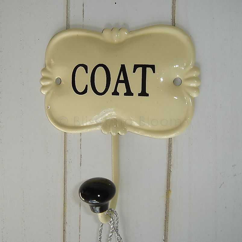 Pretty COAT hook | Bliss and Bloom