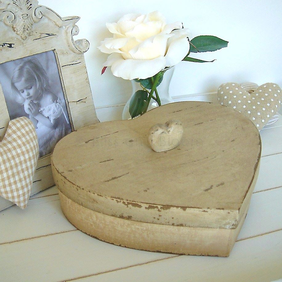 Heart wooden box SECONDS | Bliss and Bloom