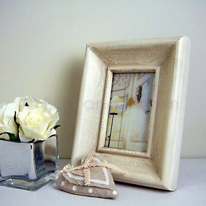 Cream medium photo frame | Bliss and Bloom