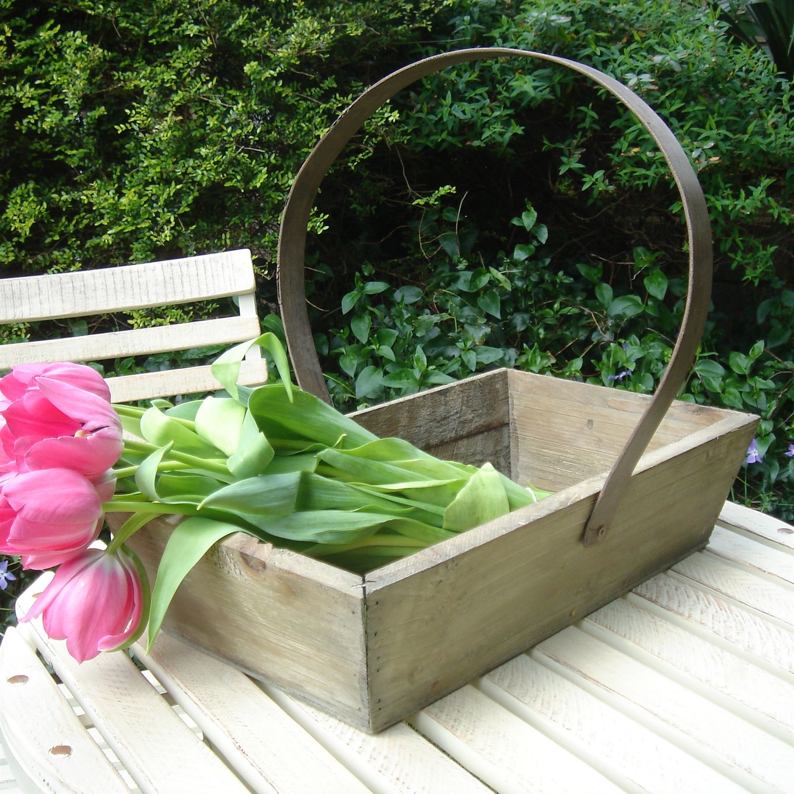 Garden wooden trug | Bliss and Bloom Ltd