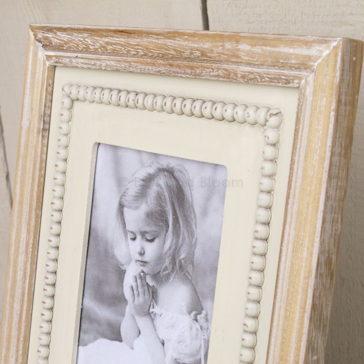 Cream Wooden Picture Frame | Bliss and Bloom