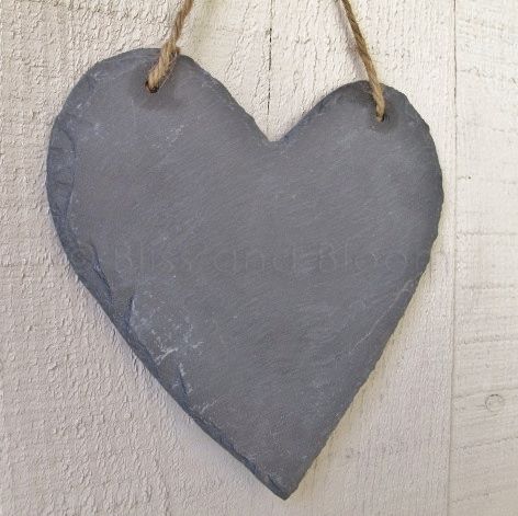 Slate heart memo blackboard | Bliss and Bloom