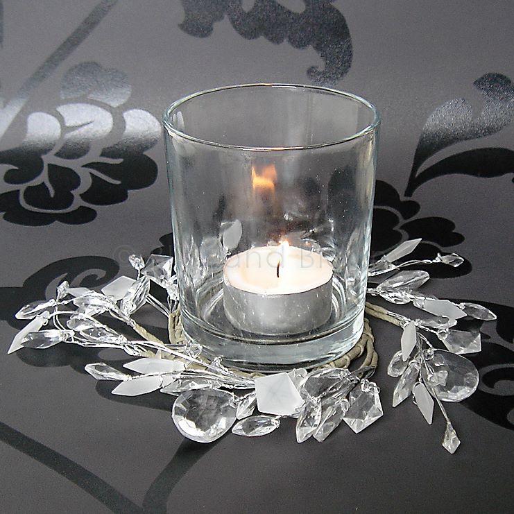Crystal candle ring | Bliss and Bloom
