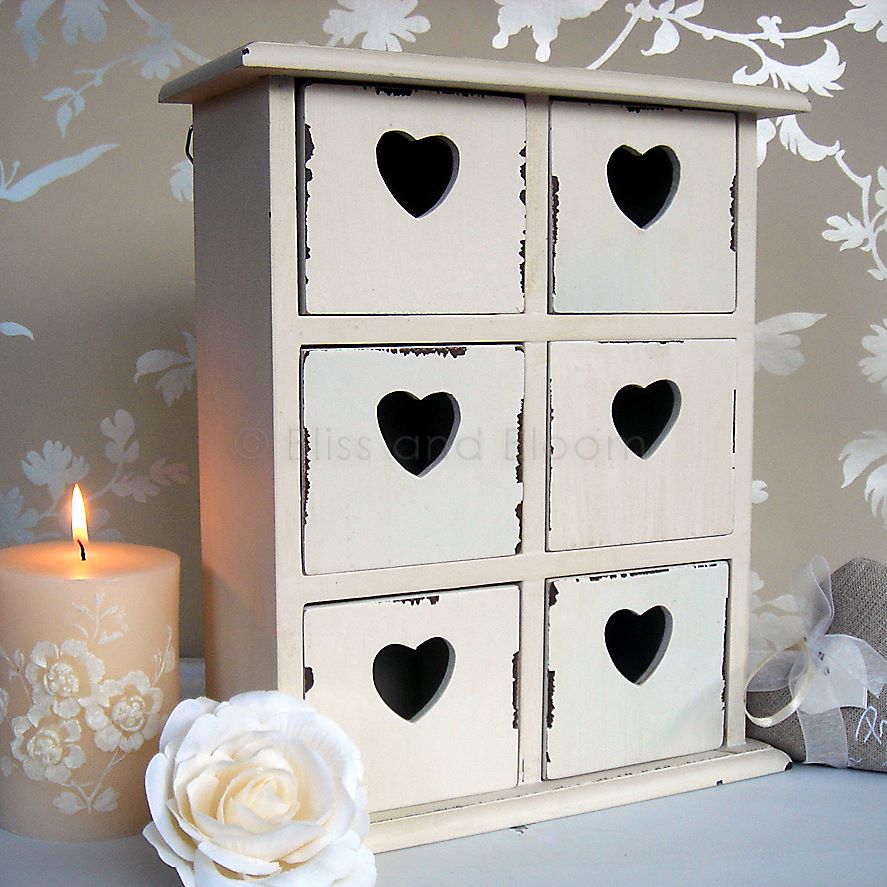 Heart 6 Drawer chest | Bliss and Bloom